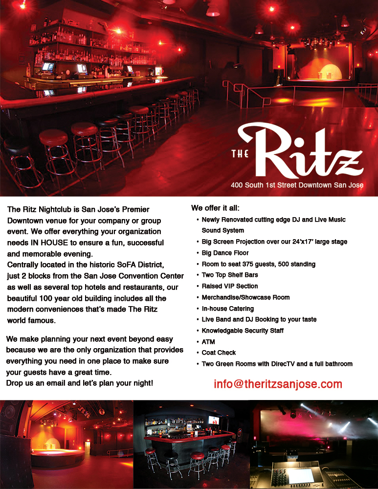 One_Sheet_2017 | Nightclub San Jose CA | Live Music Event Venue San Jose