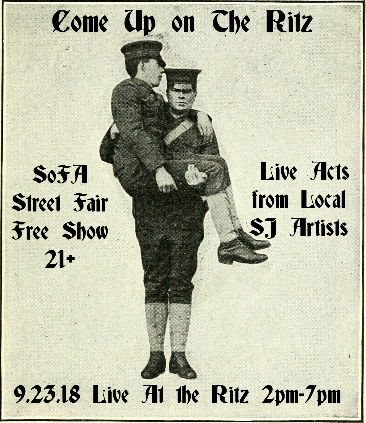 the_ritz_second_poster | Nightclub San Jose CA | Live Music Event Venue ...